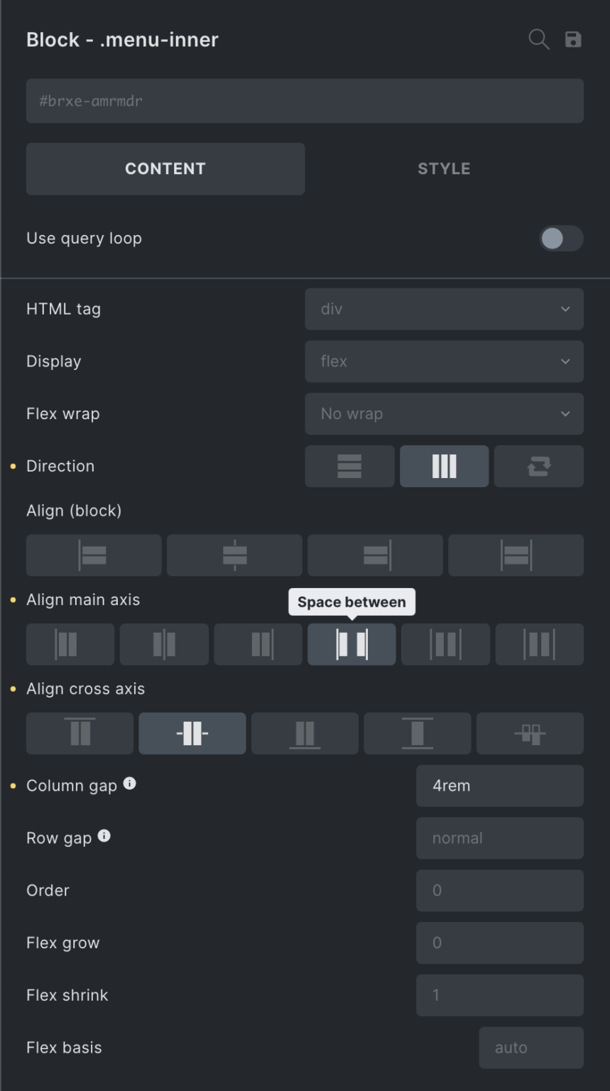 How to add a resizable desktop navbar in Bricks - BricksLabs