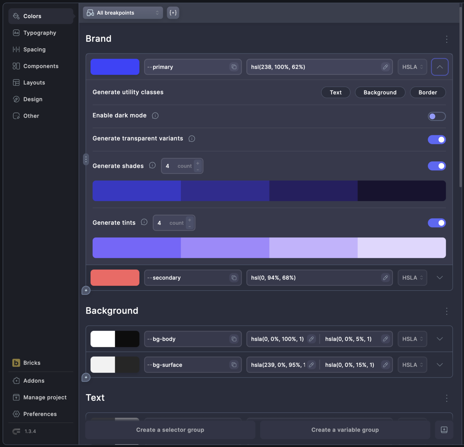 Core Framework in Bricks - BricksLabs