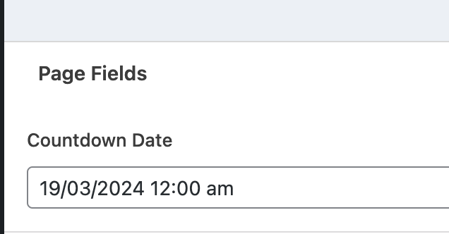 Dynamic Date in Bricks Countdown Element - BricksLabs