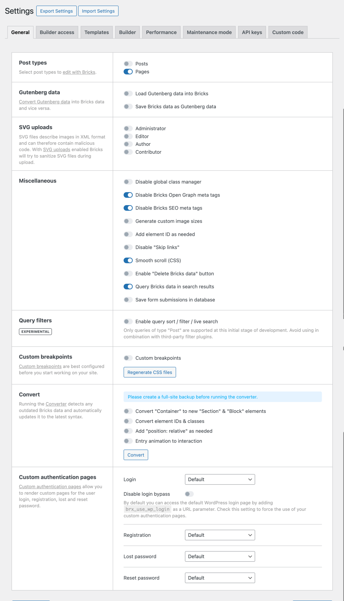 Bricks Setup Guide - BricksLabs