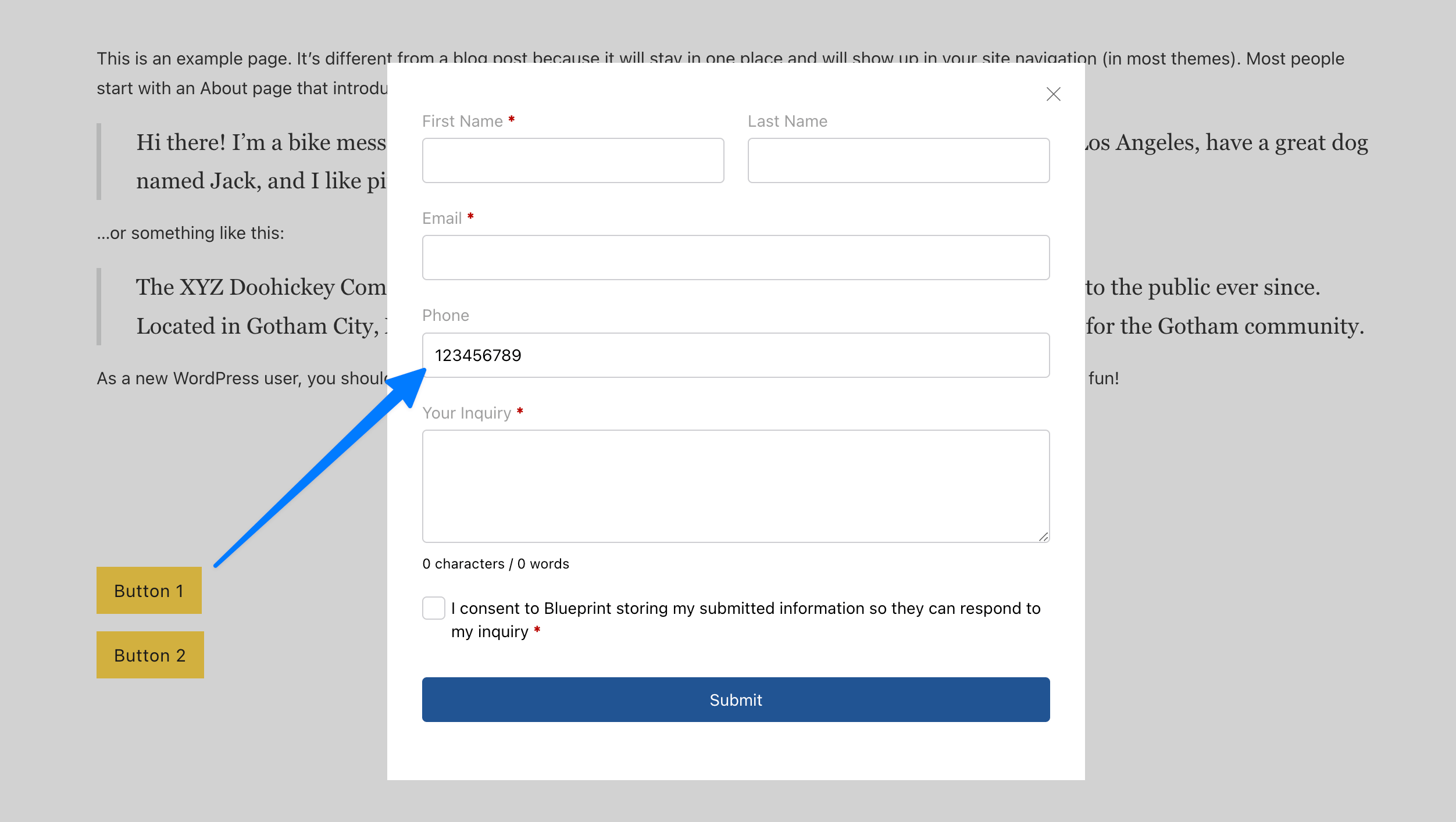Populating WS Form Field in a Modal with Button Data Attribute in ...