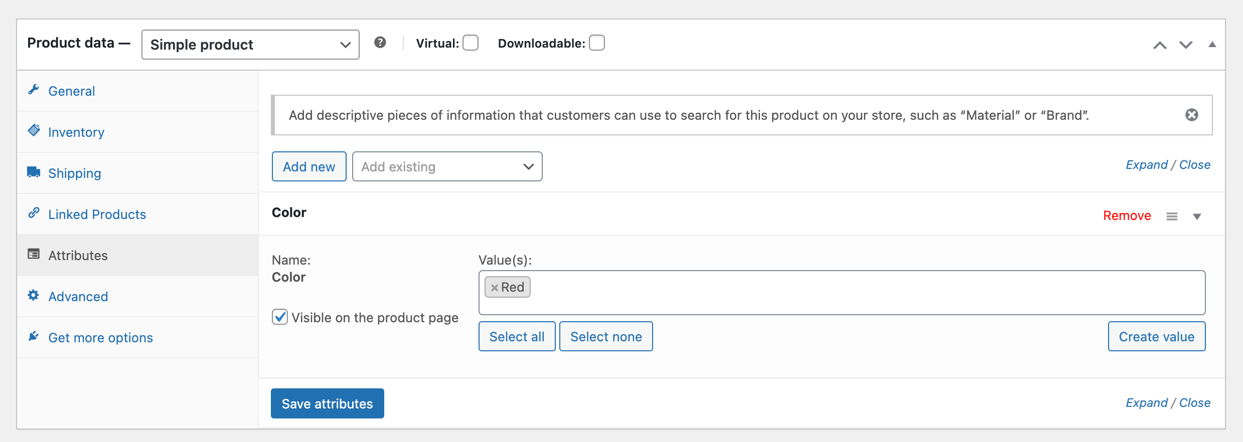 Condition based on WooCommerce Product Attributes in Bricks - BricksLabs