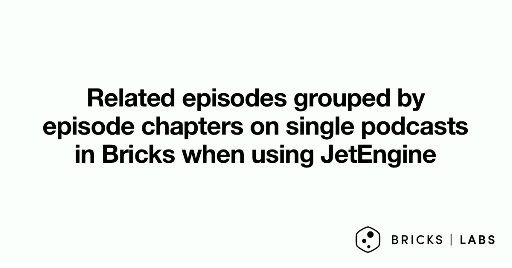 Tutorials List - BricksLabs