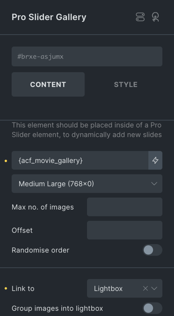 Synced thumbnail sliders in Bricks using BricksExtras - BricksLabs